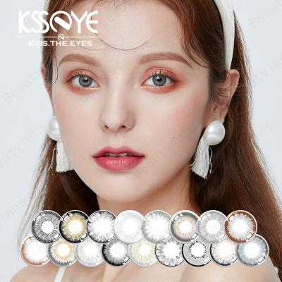China 14.2mm Magic himalaya Gray Contact Lens Halloween Prescription Contacts for sale