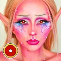 China Soft Halloween Cosplay Eye Contact Lenses Crazy Colored Silicone Hydrogel for sale
