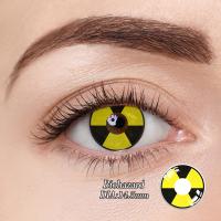China Soft Halloween Cosplay Eye Contact Lenses Crazy Colored Silicone Hydrogel for sale