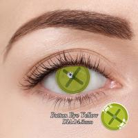 China Soft Halloween Cosplay Eye Contact Lenses Crazy Colored Silicone Hydrogel for sale