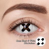 China Soft Halloween Cosplay Eye Contact Lenses Crazy Colored Silicone Hydrogel for sale