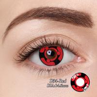 China Soft Halloween Cosplay Eye Contact Lenses Crazy Colored Silicone Hydrogel for sale