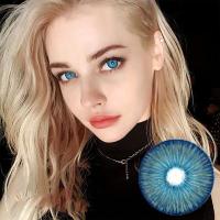 China Big Eyes Cosplay Contacts Lenses Color New York Crazy With 0 Power for sale