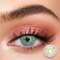 China Big Eyes Cosplay Contacts Lenses Color New York Crazy With 0 Power for sale