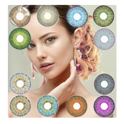 China Big Eyes Cosplay Contacts Lenses Color New York Crazy With 0 Power for sale