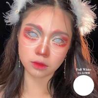 China Doll Eyes HEMA Halloween White Contacts , KSSEYE Cosplay Contact Lenses for sale