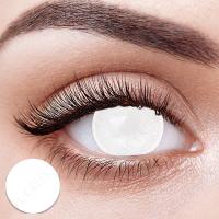 China White Contact Lenses Eye Circle Halloween Contact Lenses Zombie Curse for sale
