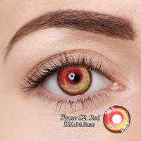 China Sharingan Red Colored Contacts Tokyo Ghoul Cosplay Eye Contact Lenses for sale