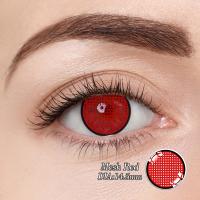 China Sharingan Red Colored Contacts Tokyo Ghoul Cosplay Eye Contact Lenses for sale