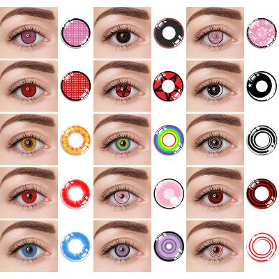 China CE certified HEMA Halloween Contact Lenses for Cosplay Eyes for sale