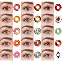 China CE certified HEMA Halloween Contact Lenses for Cosplay Eyes for sale