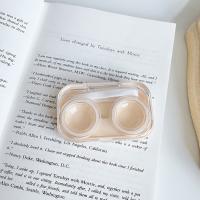 China OEM Cosmetic Contact Lenses Box For Eyes Travel Kit Holder Container for sale