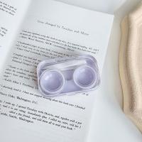 China OEM Cosmetic Contact Lenses Box For Eyes Travel Kit Holder Container for sale