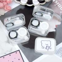 China OEM Cosmetic Contact Lenses Box For Eyes Travel Kit Holder Container for sale