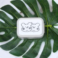 China OEM Cosmetic Contact Lenses Box For Eyes Travel Kit Holder Container for sale