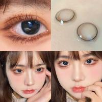 China Colored Eyes Lens Brown Soft Eye Beauty Lens OEM for sale
