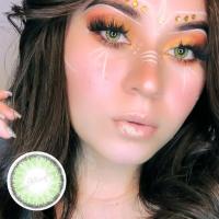China OEM Yearly gray green contact lenses Prescription Power Soft Eye for sale