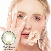 China OEM Yearly gray green contact lenses Prescription Power Soft Eye for sale