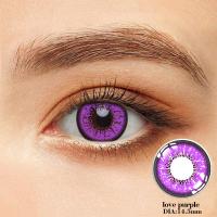 China High Quality Purple Color Contact Lenses Big Eye Make Up OEM Order Online for sale