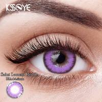 China High Quality Purple Color Contact Lenses Big Eye Make Up OEM Order Online for sale