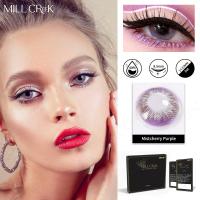 China High Quality Purple Color Contact Lenses Big Eye Make Up OEM Order Online for sale