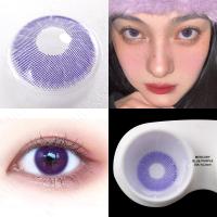 China High Quality Purple Color Contact Lenses Big Eye Make Up OEM Order Online for sale