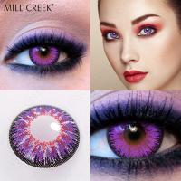 China High Quality Purple Color Contact Lenses Big Eye Make Up OEM Order Online for sale
