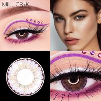 China High Quality Purple Color Contact Lenses Big Eye Make Up OEM Order Online for sale
