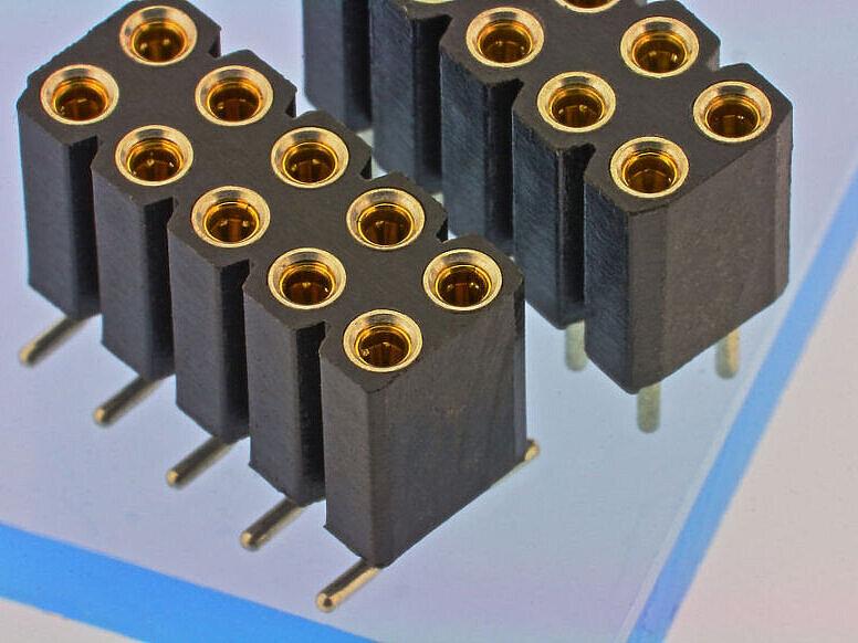 Precision Female Headers for High-End Applications in the Board-to-Board Area