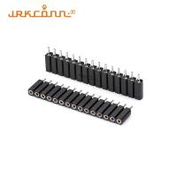 China Single Row ST Machined Female Header Connector Dip 3.0MM Gold Plated for sale