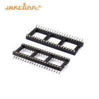 China SIP Socket 15.24mm IC Socket Connectors Round DIP SMT Type Female Header Strip for sale