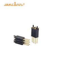 China 2.0mm 2.8h 2x3p Machined header Connectors Round Pin Single Dual Row With Post for sale