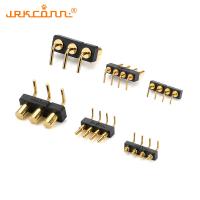 China High Current Pogo Pin Spring Loaded Connector 2mm Pogo Pin Contacts Customized for sale