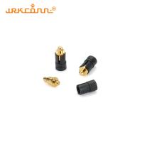 China Single Row Male Header Spring-Load Bending Type Gold Plating Brass C3604 for sale