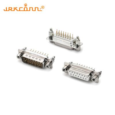 China High Density D-Sub Connectors With 15Pin Machined Contacts Mini Type Machined Pin for sale