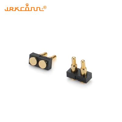 China Brass Alloy C3604 Plunger Pogo Pin Connector for Secure Dustproof and Waterproof Charging 2Amp Current Rating for sale