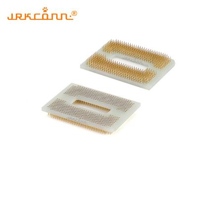 China PH1.27 PGA Female Socket CPU Test Socket board connector PGA test socket Machined Contact for sale