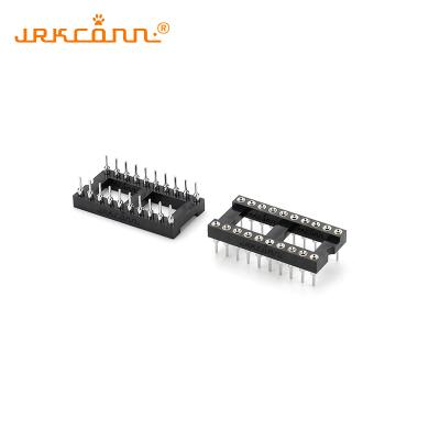 China Female Socket H=3.0mm Straight DIP Machined Pin IC Sockets For PCB Mount for sale