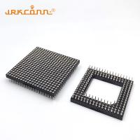 China 1.27mm PGA Test Socket Gold Plated 96P 132P 168P 400P Contact Clip Material Beryllium Copper C17200 for Accurate Measurements for sale