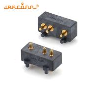 China 1.27mm Pitch Customized 3P Magnetic Charging Pogo Pin For Customer Electronics for sale