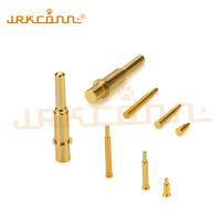 China Gold Plated Precision Connector Pins Brass Contact Pin For Header Connectors for sale