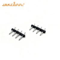 China Male Pin Header 5mm Pitch 4 Pin PCB Connector with 12.5mm Pin Length for Board-to-Board Connections for sale