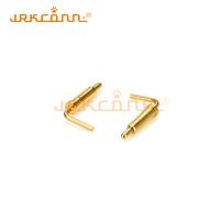 China Double Headed Gold Plated Pogo Pin Connector with 3 ~ 5A Current Rating and Spring Loaded Pin for sale