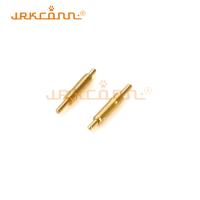 China High Performance Brass Material Pogo Pin Connectors with 3 Amps Current Rating and Spring-Loaded Pins for sale