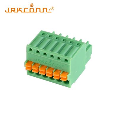 China 2.5mm Pitch High Voltage 300V Plug-in Terminal Block with 2~24 Poles for Industrial and Automotive Applications for sale