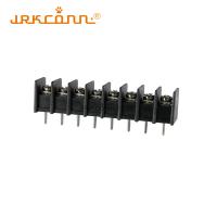 China 7.62mm Pitch PA66 Housing 300V Rated Voltage Barrier Terminal Block Wire Connector for sale