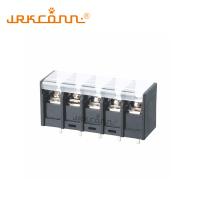 China Screw Type Barrier Terminal Block with 2Pin - 24Pin Contacts and AWG22-14 Wire Gauge for 300V Rated Voltage Applications for sale
