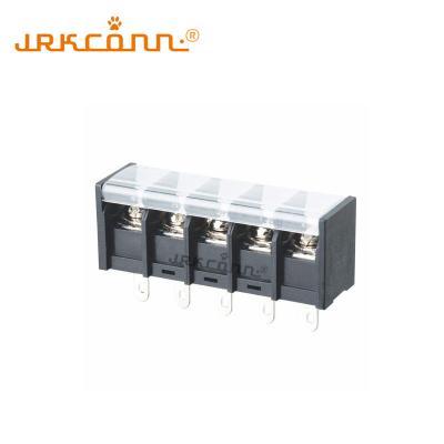 China 7.62mm Pitch Screw Type Terminal Blocks Din Rail Wired Connector Terminal Block for sale