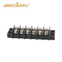 China Double Row Screw Connector Block 14.mm Barrier Strip Terminal Blocks for sale