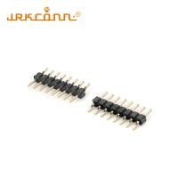 China 8 Pin Header Connector with 2.54mm Spacing Single Row Gold Plating for Board-to-Board PCB Connections for sale